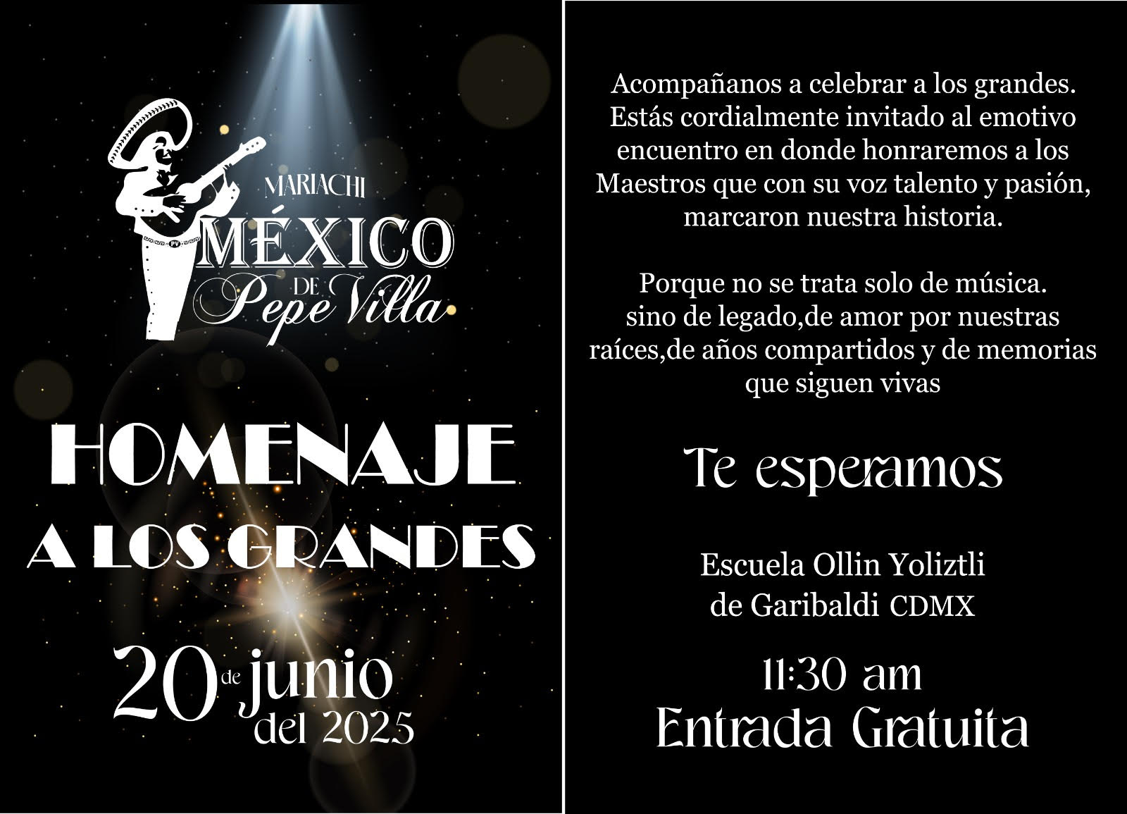 Homenaje a los Grandes: Un Tributo Musical en el Corazón de Garibaldi ...